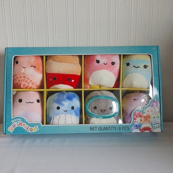 Kellytoy | Toys | Squishmallow 5 Inch 8 Pack Sea Creatures Nib | Poshmark
